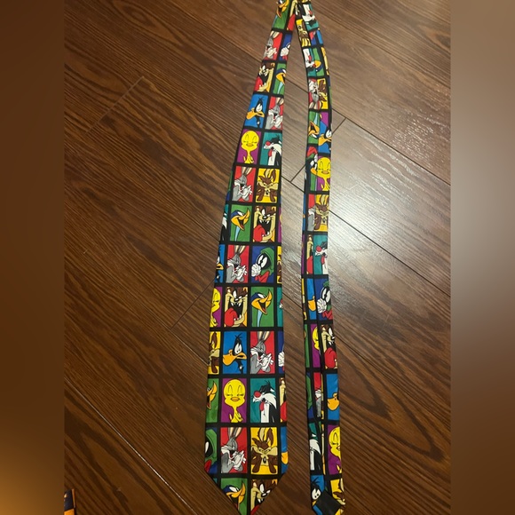 Accessories | Mens Looney Tunes Cartoon Characters Tie | Poshmark